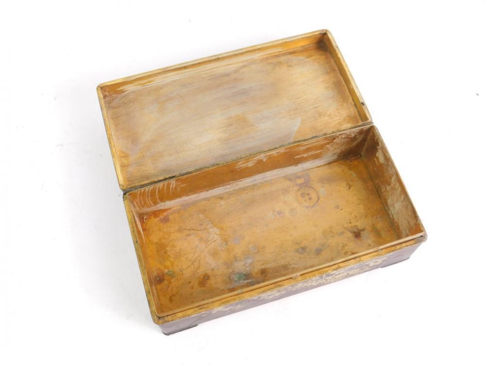 A Japanese Meiji / Taisho shakudo box