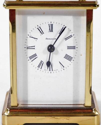 A 20thC Dominion carriage clock, marked I.Feld, of rectangular form ...