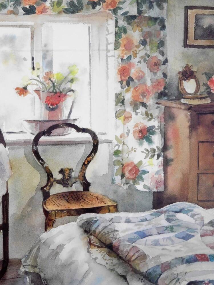 After Peri Duncan. Patchwork quilt, artist signed, limited edition ...