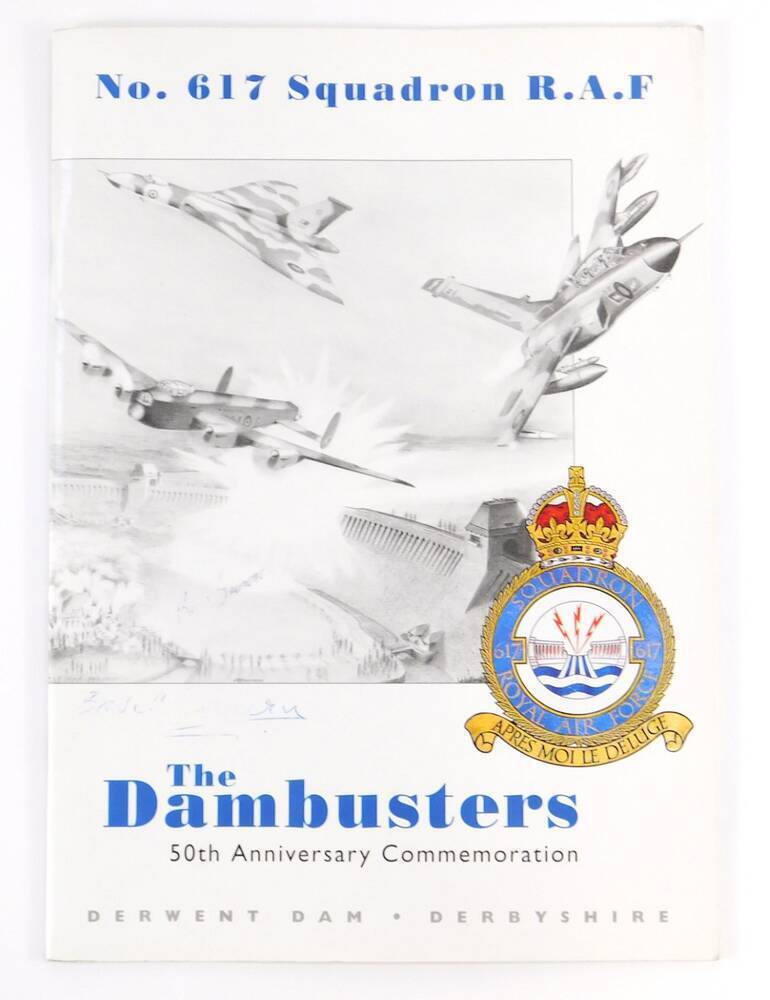 A No 617 Squadron RAF The Dambusters 50th Anniversary Commemoration ...