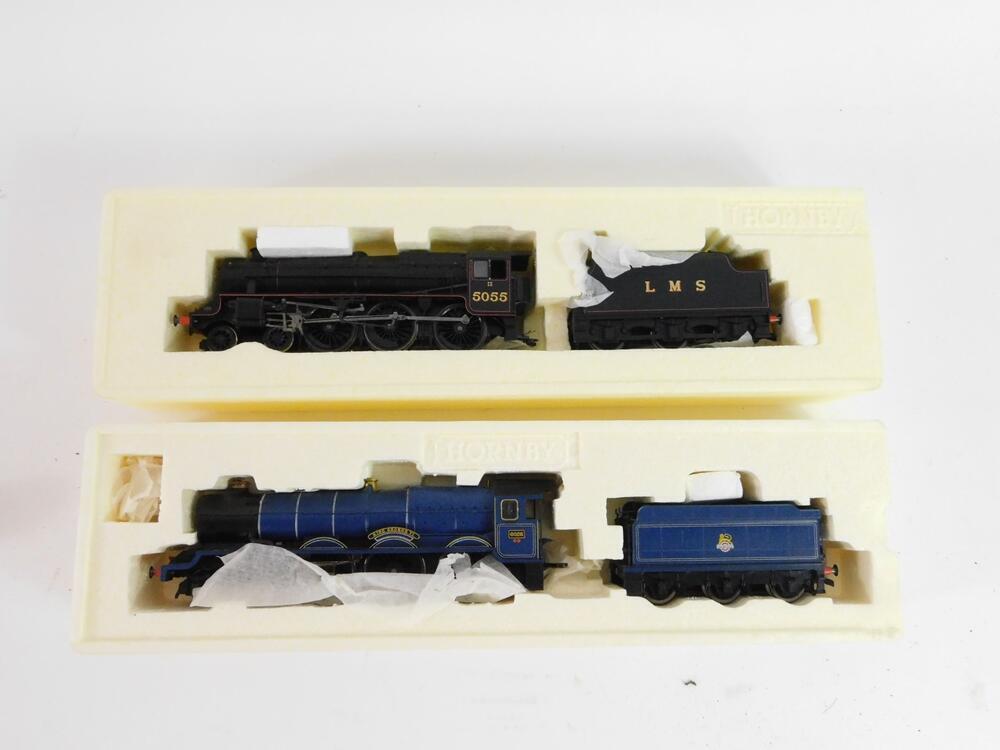 Two Hornby OO Gauge locomotives, boxed, comprising King Class ...