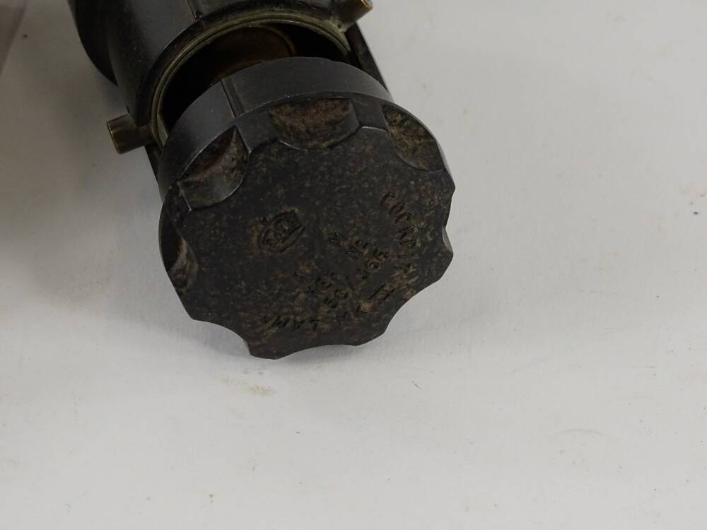 A Lancaster Bakelite Morse code key communicator, microphone snatch ...