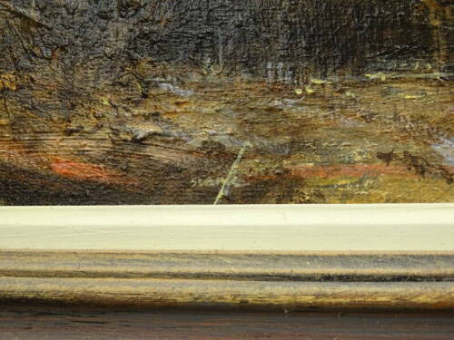 •Fraser Scarfe (b.1986). Lincoln from the south common, oil on board ...