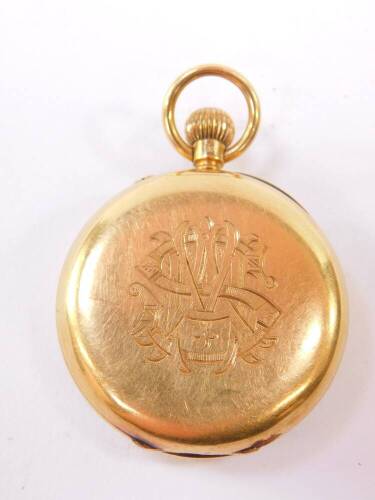 A Victorian gentleman's 18ct gold cased pocket watch by W Batty & Son ...