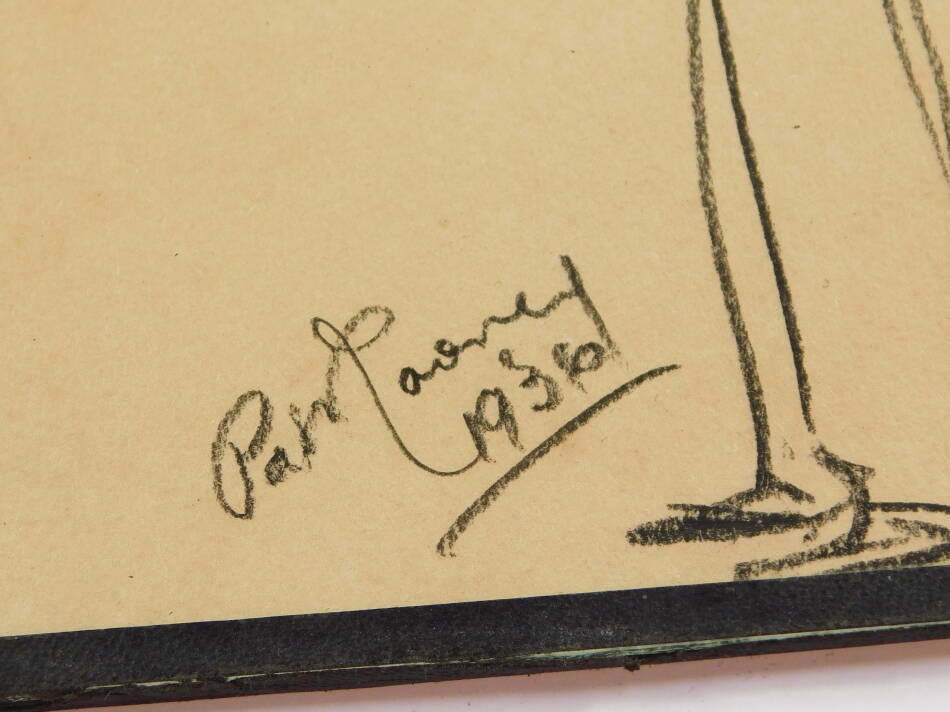 Pat Rooney (Early 20thC). Profile caricature portraits of young ...