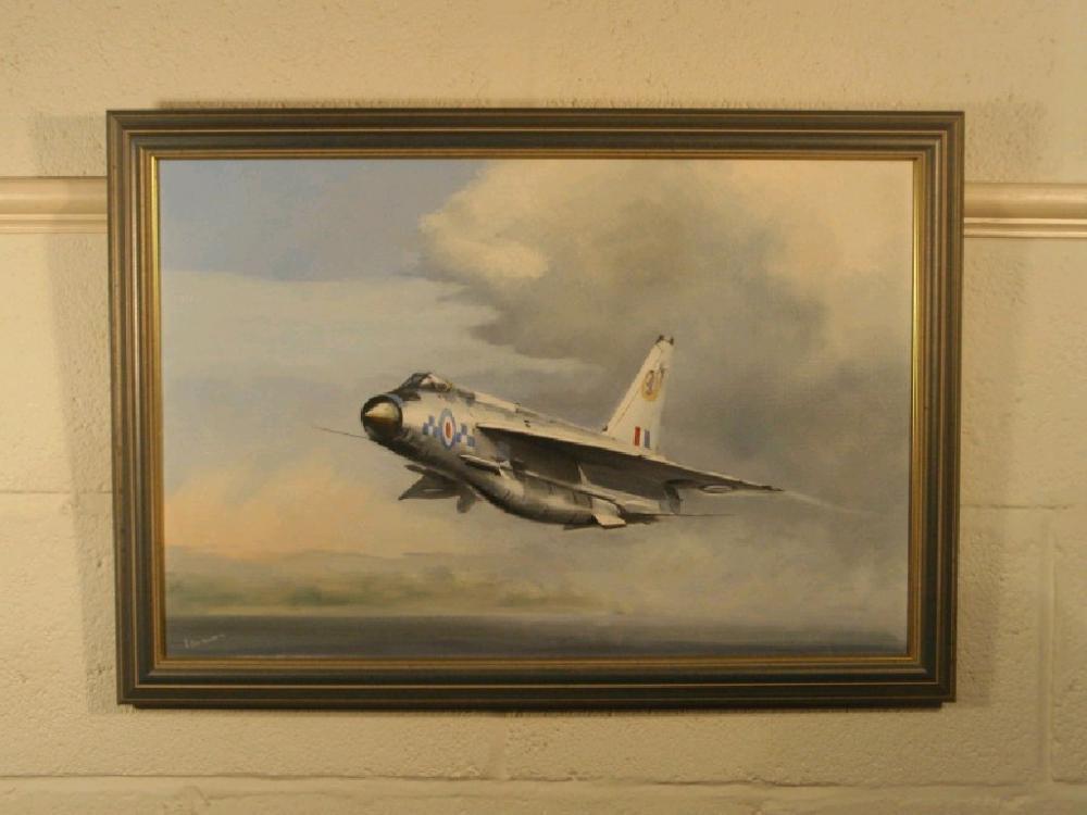 Tim Nolan. (20thC) English Electric Lightning aircraft