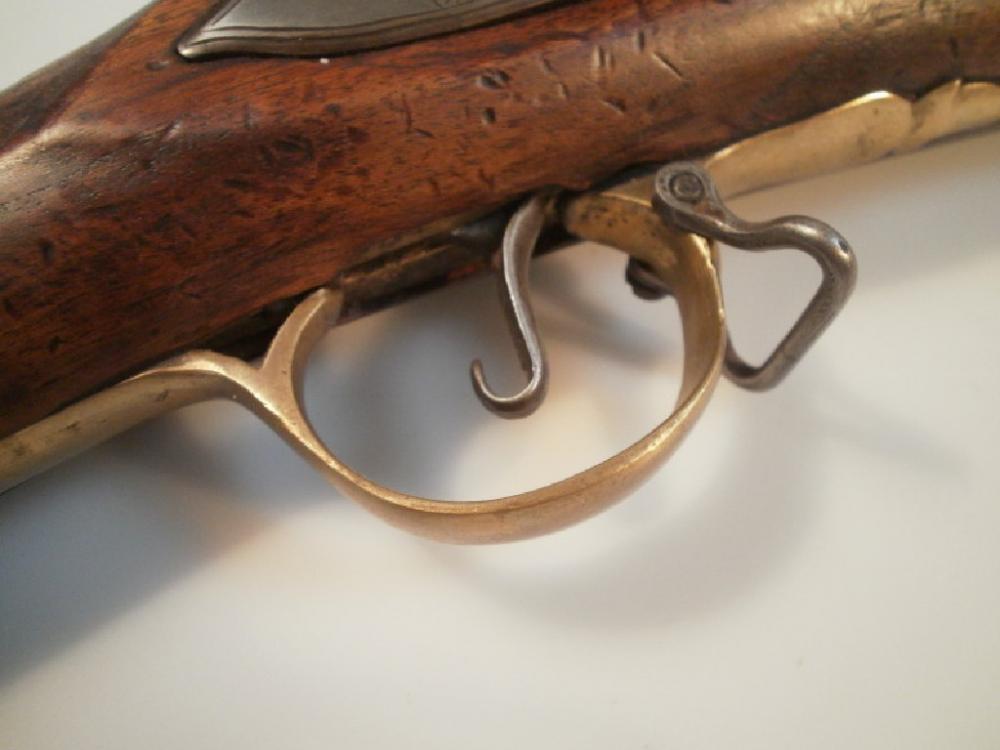 A good replica Brown Bess type flintlock musket