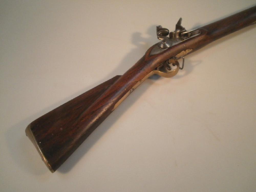 A good replica Brown Bess type flintlock musket