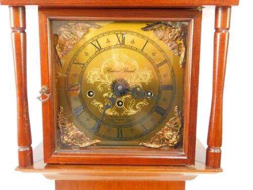 Richard Broad, Bodmin, Cornwall. A mahogany cased Grandmother clock ...