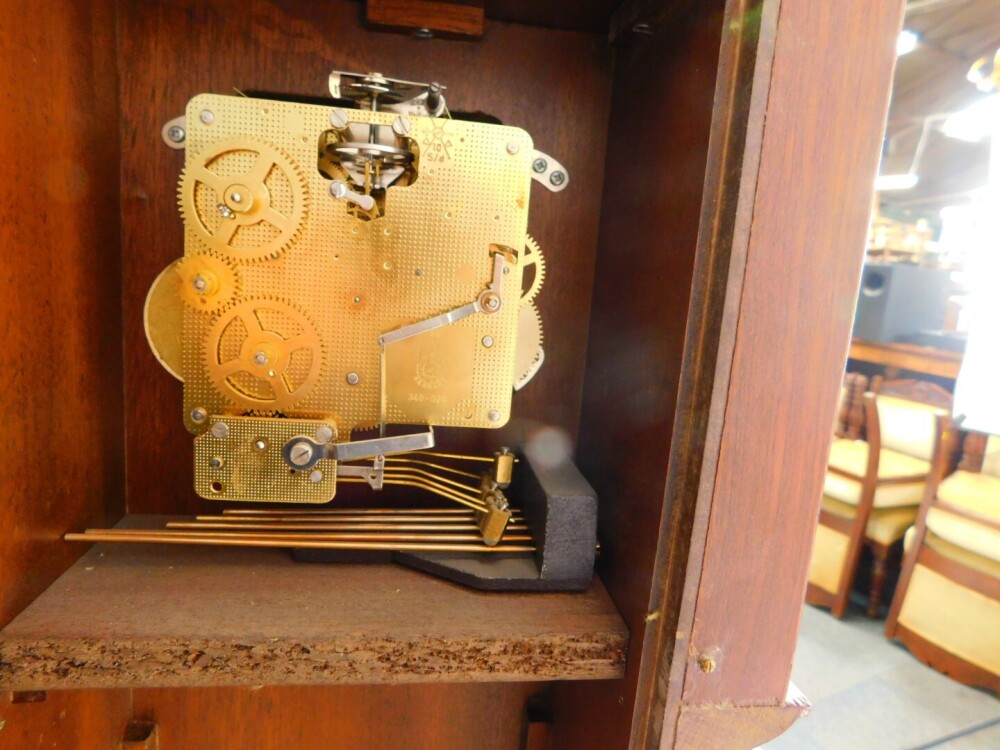 Richard Broad, Bodmin, Cornwall. A mahogany cased Grandmother clock ...