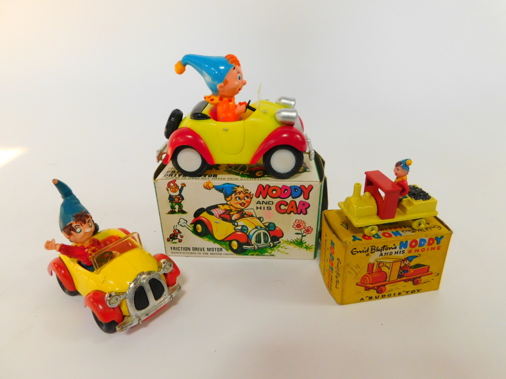 A Budgie Toy Noddy And His Engine die cast model vehicle, boxed ...