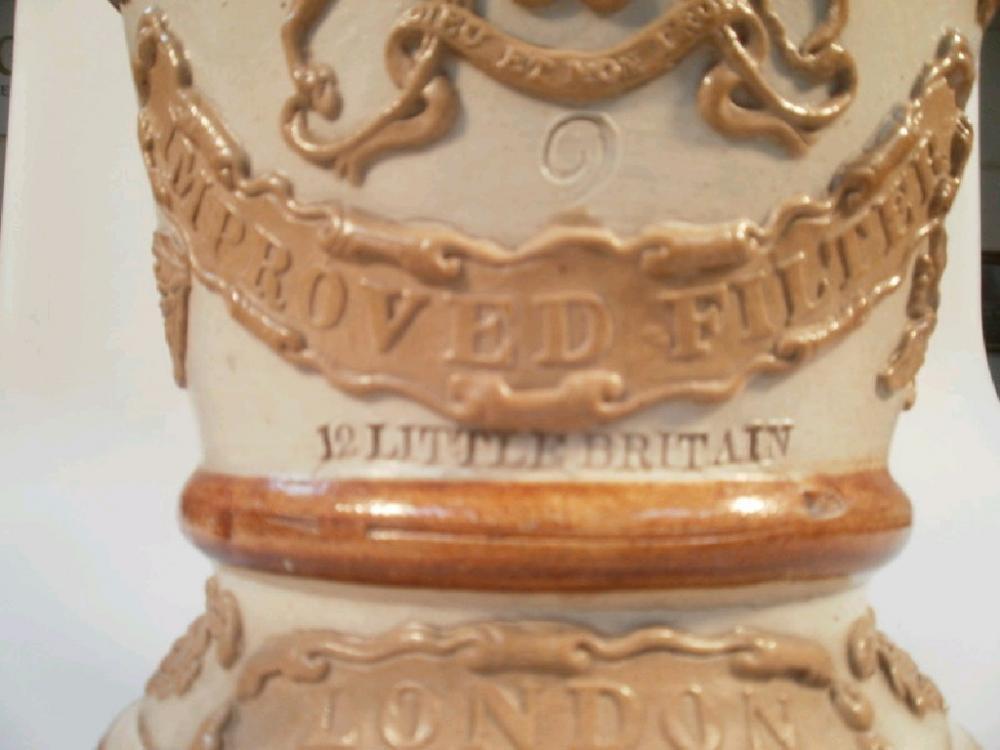 A 19thC C-Sotheran's improved water filter (12 Little Britain