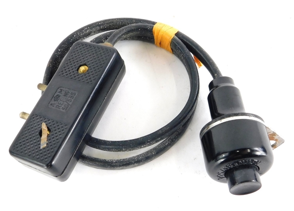 A bomb release switch for a Lancaster Bomber.