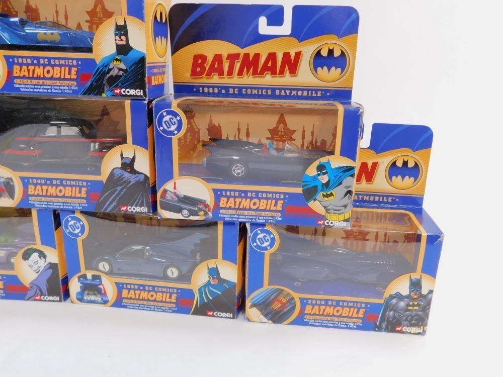 The Corgi 2000 DC Comics Batman Collectables Series, scale 1:43 ...