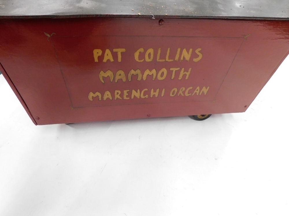 A working model of a fairground organ, Pat Collins Mammoth Marenghi ...