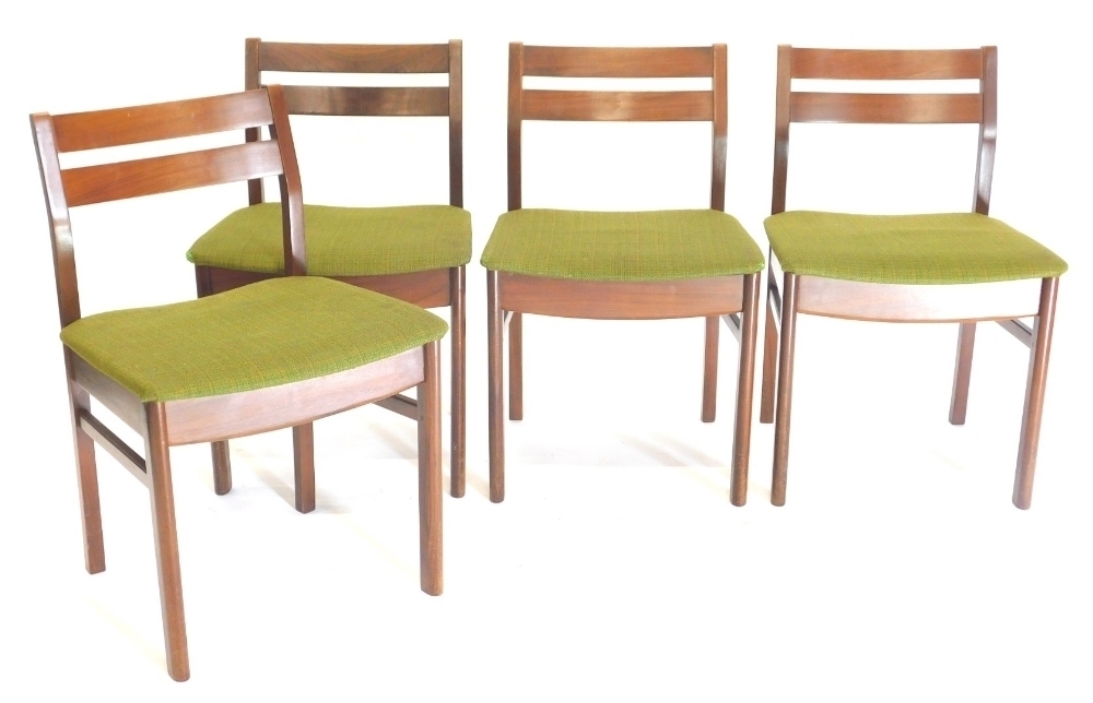 An Archie Shine design teak extending table, with ovoid legs, 72cm high ...