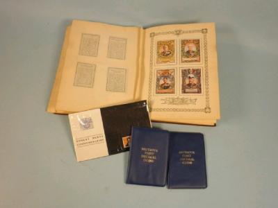 A Royal portrait stamp album made for the Lord Roberts Memorial Fund for