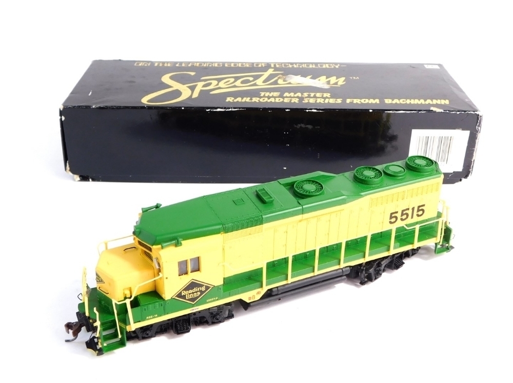 A Spectrum by Bachmann HO gauge EMD-GP30 diesel locomotive, Reading, No ...