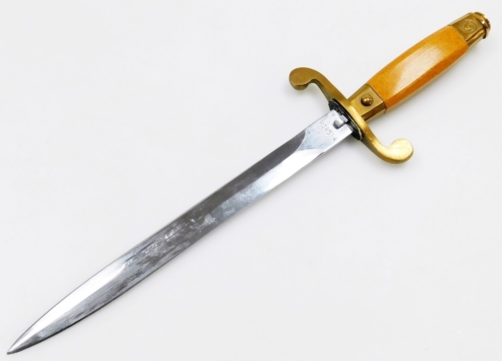 A Russian Soviet naval officer's dagger, circa 1957, with star and ...