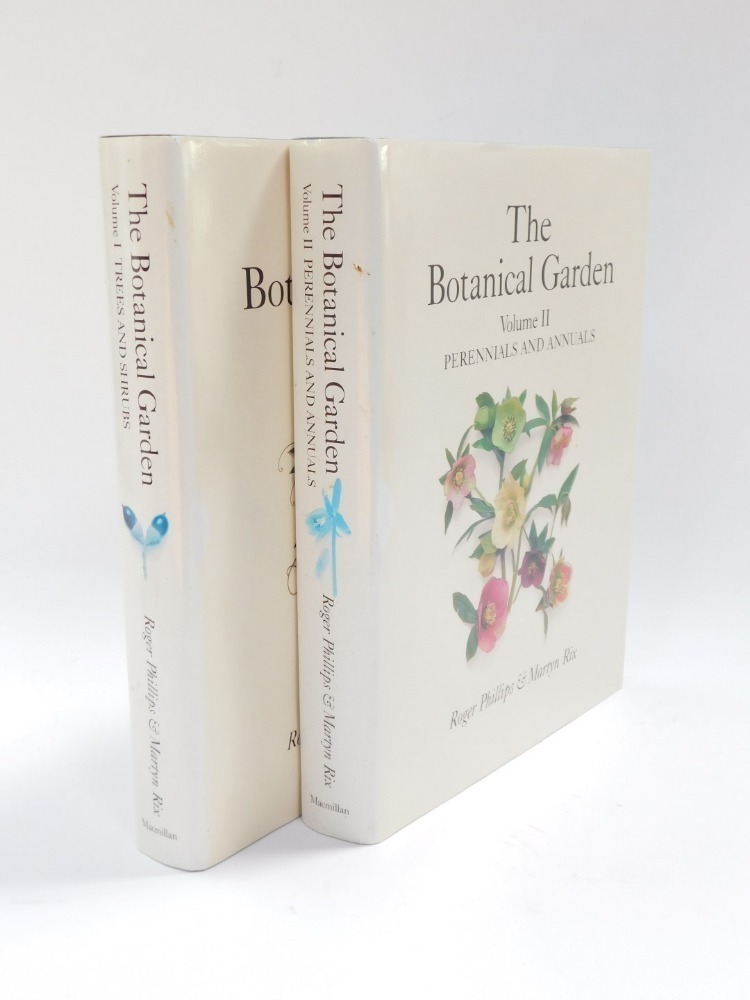 Roger Phillips and Martyn Rix. The Botanical Garden volumes one and two ...