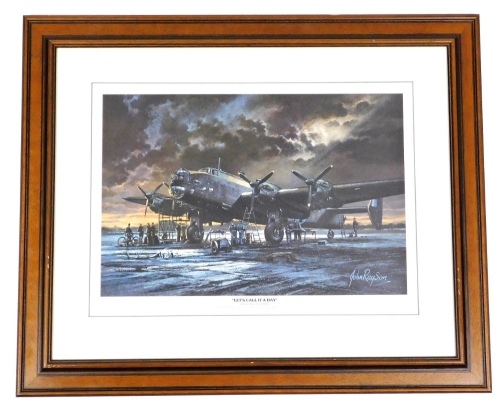 After John Rayson. Let's Call It A Day, limited edition print number ...