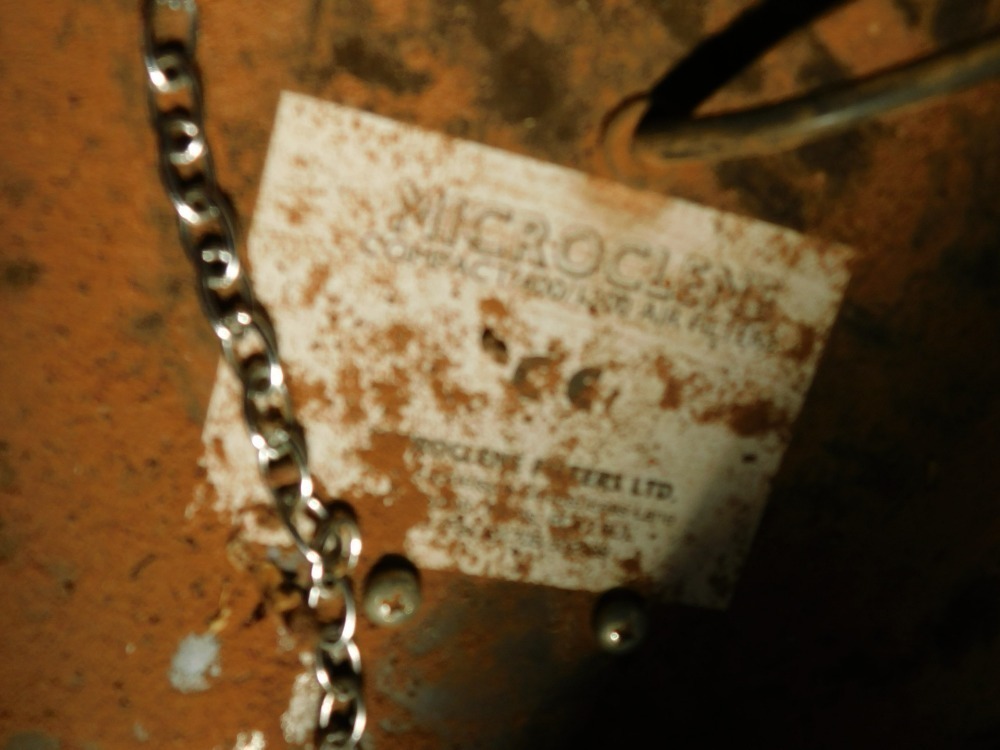 A Microclene Compact 1400/1200 air filter.