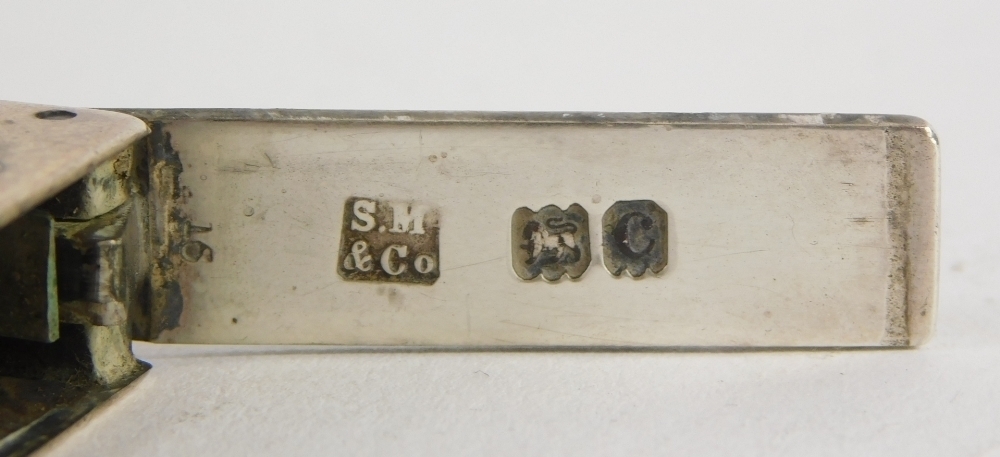 A Victorian silver Harold Thomson of Carisbrooke, Didsbury advertising ...