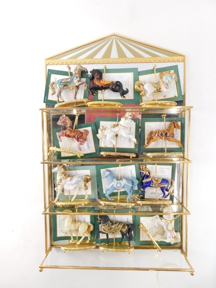 Various The Rose Carousel Horse and other World of Carousel Horses ...