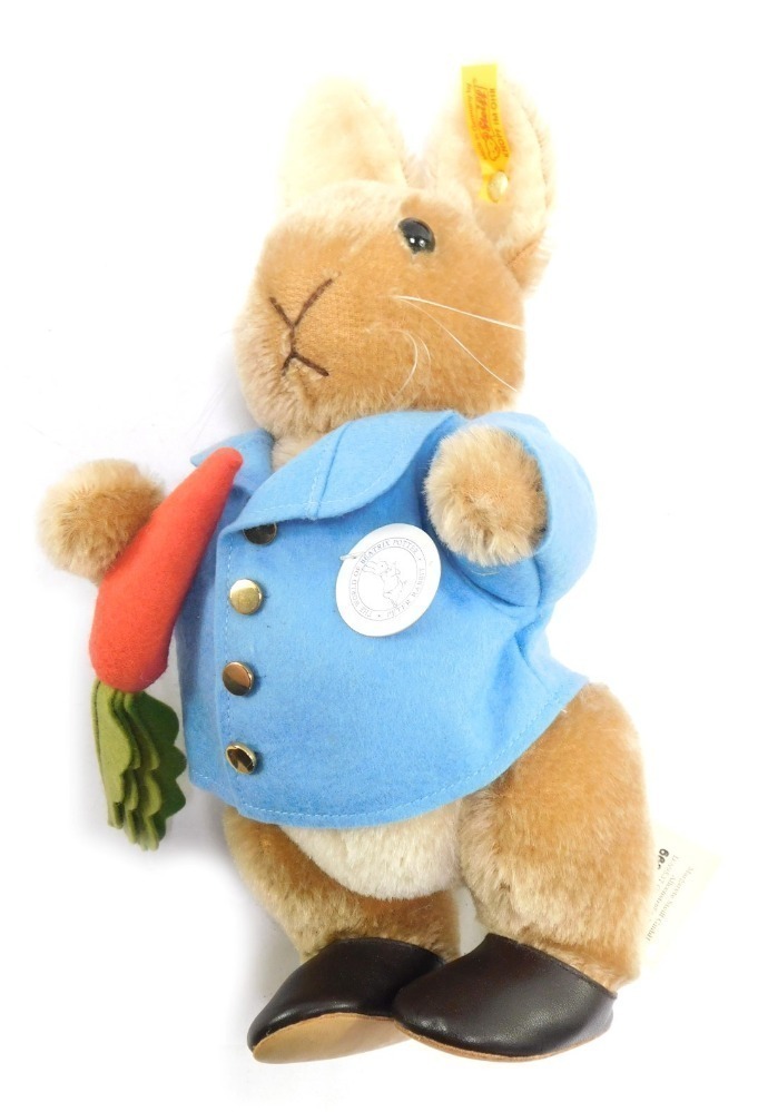 A Steiff Beatrix Potter Peter Rabbit, No 660481, with tag.