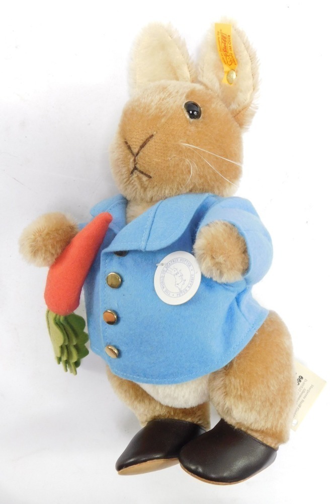 A Steiff Beatrix Potter Peter Rabbit, No 660481, with tag.