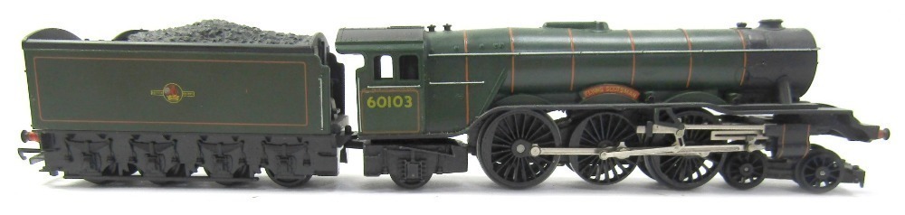 A Tri-ang Hornby Flying Scotsman locomotive and tender, LNER class A3 ...