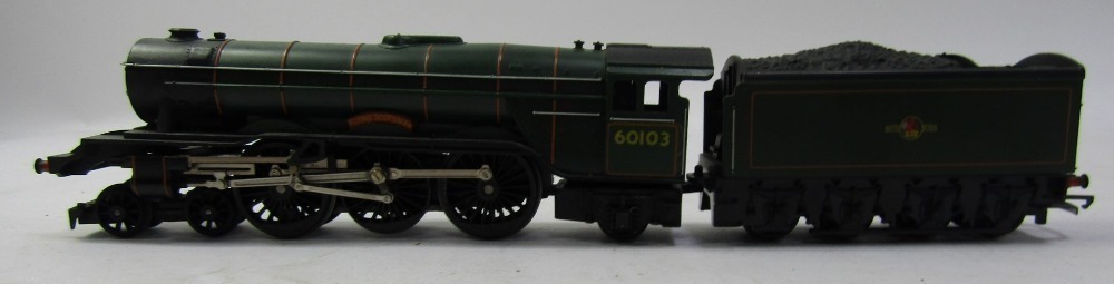 A Tri-ang Hornby Flying Scotsman locomotive and tender, LNER class A3 ...
