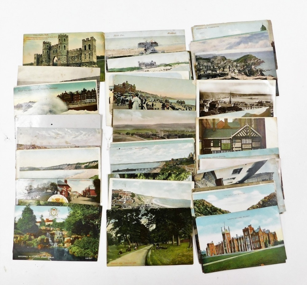 Edwardian and later postcards and greetings cards, including topography ...
