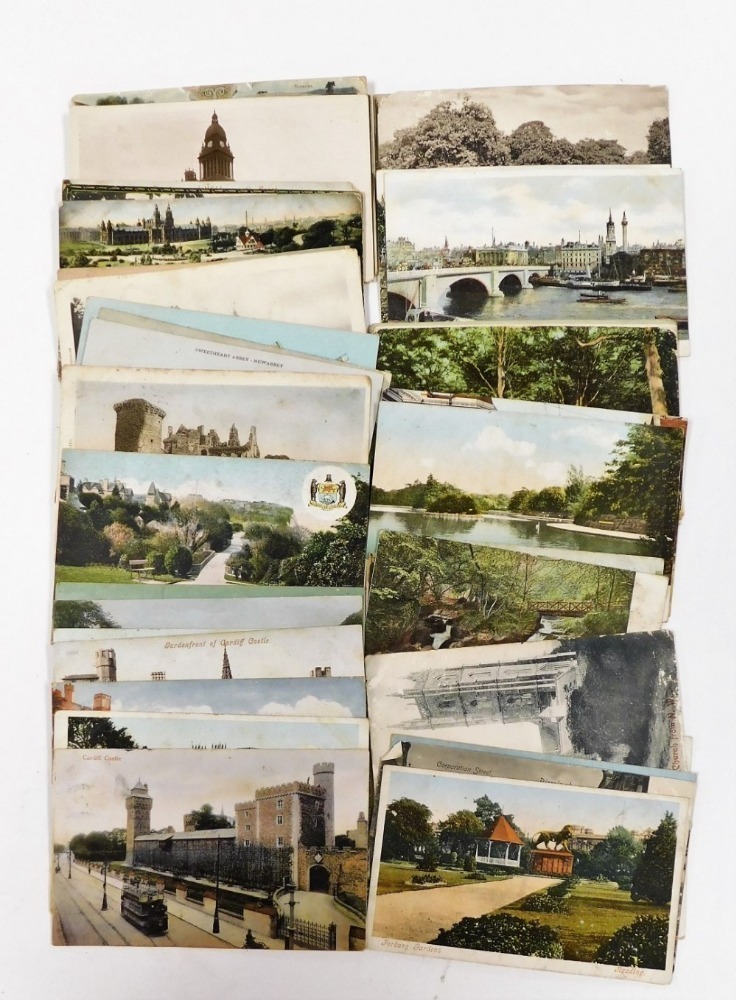 Edwardian and later postcards and greetings cards, including topography ...