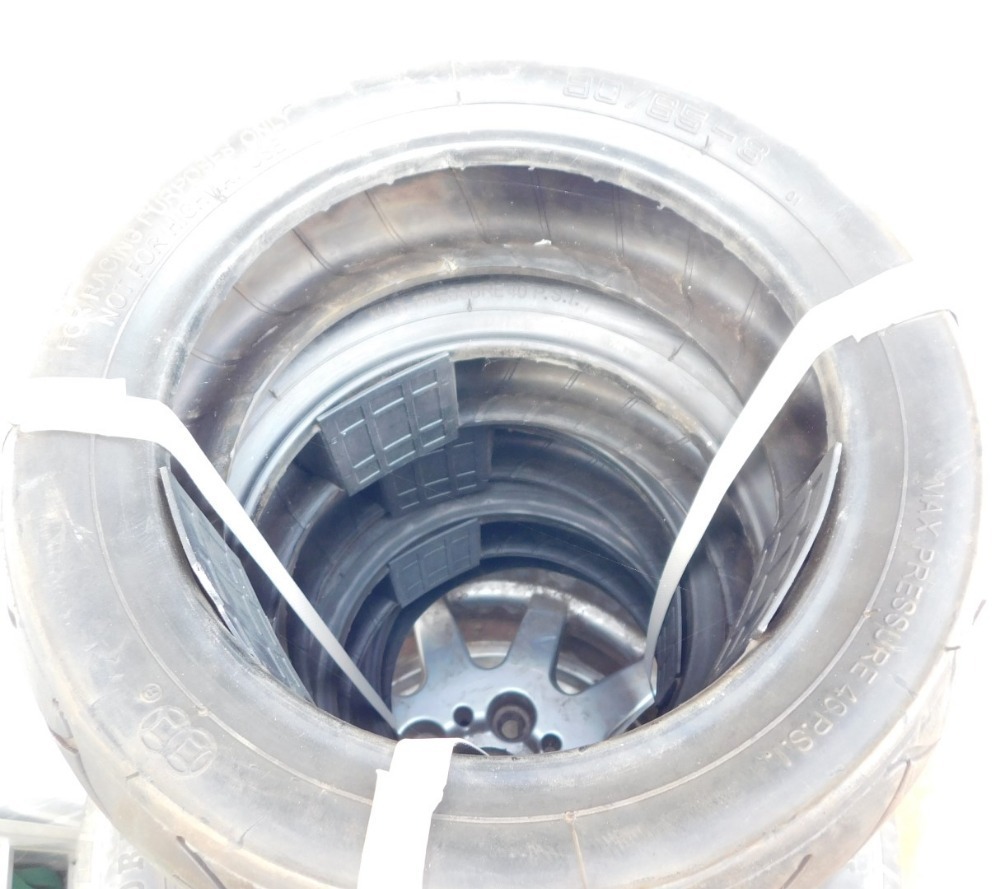 A set of four BMW alloy wheels, with Vredestein Sprint H60 205-60 R15 ...