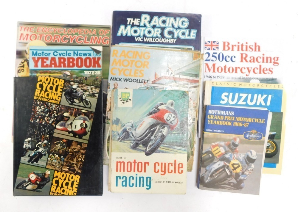 Motorbike Championship books, comprising Rothmans Grand Prix Motorcycle ...