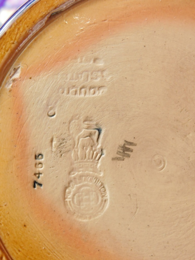 Various Studio pottery and glassware, etc., an opalescent Ditchfield ...