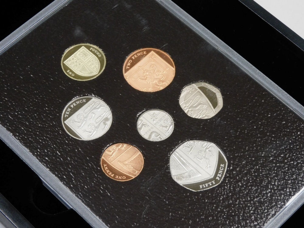 A Royal Mint 2008 United Kingdom coinage Royal Shields of Arms proof ...