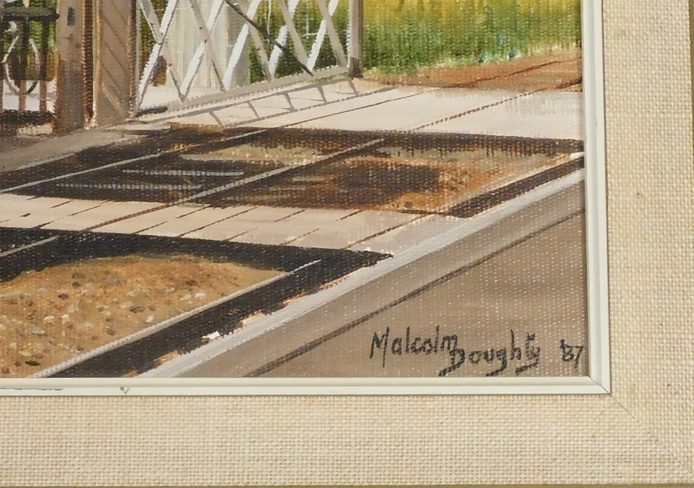 Malcolm Doughty (British, 20thC). Heckington Windmill and Signal Box ...