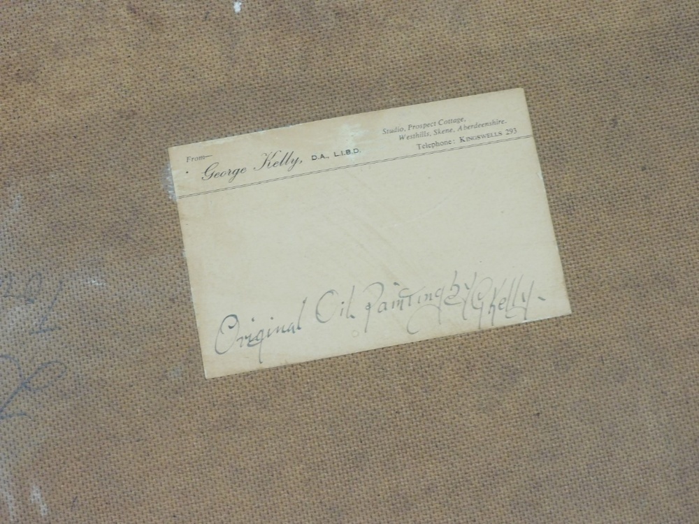 George Kelly (1920-1965). Back Road Loch Tay, towards Ben Lawers, oil ...